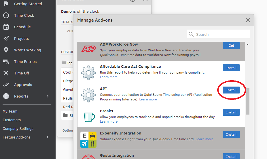 iOps360 - Quick Books - T-Sheet Integration